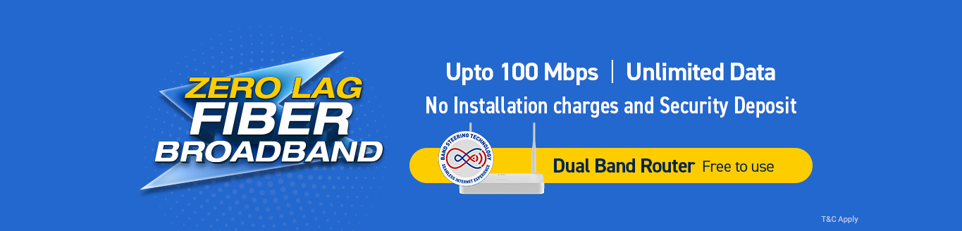 Get the Fastest broadband connection Near You - Hathway Broadband