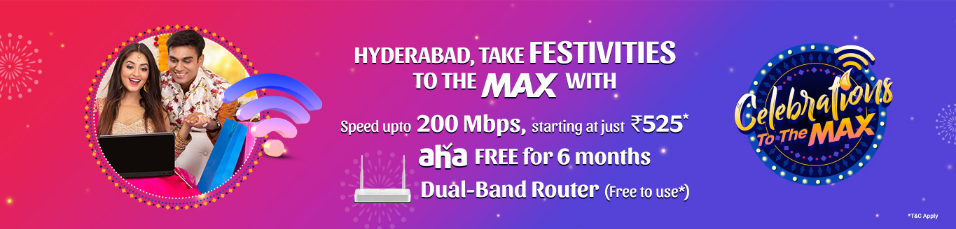 Get the best broadband Wifi connection in your location - Hathway